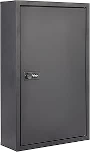 safes uk Wall Mounted Key Cabinet | Combination Lock Security Storage ...