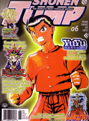 Shonen Jump, June 2003 (The World's Most Popular Manga, Vol. 1, Issue 6) | Amazon.com.br