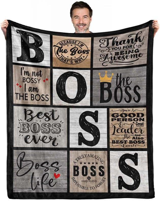Amazon.com: Boss Gifts Blanket,Boss Day Gifts,Best Boss Gifts for Women ...