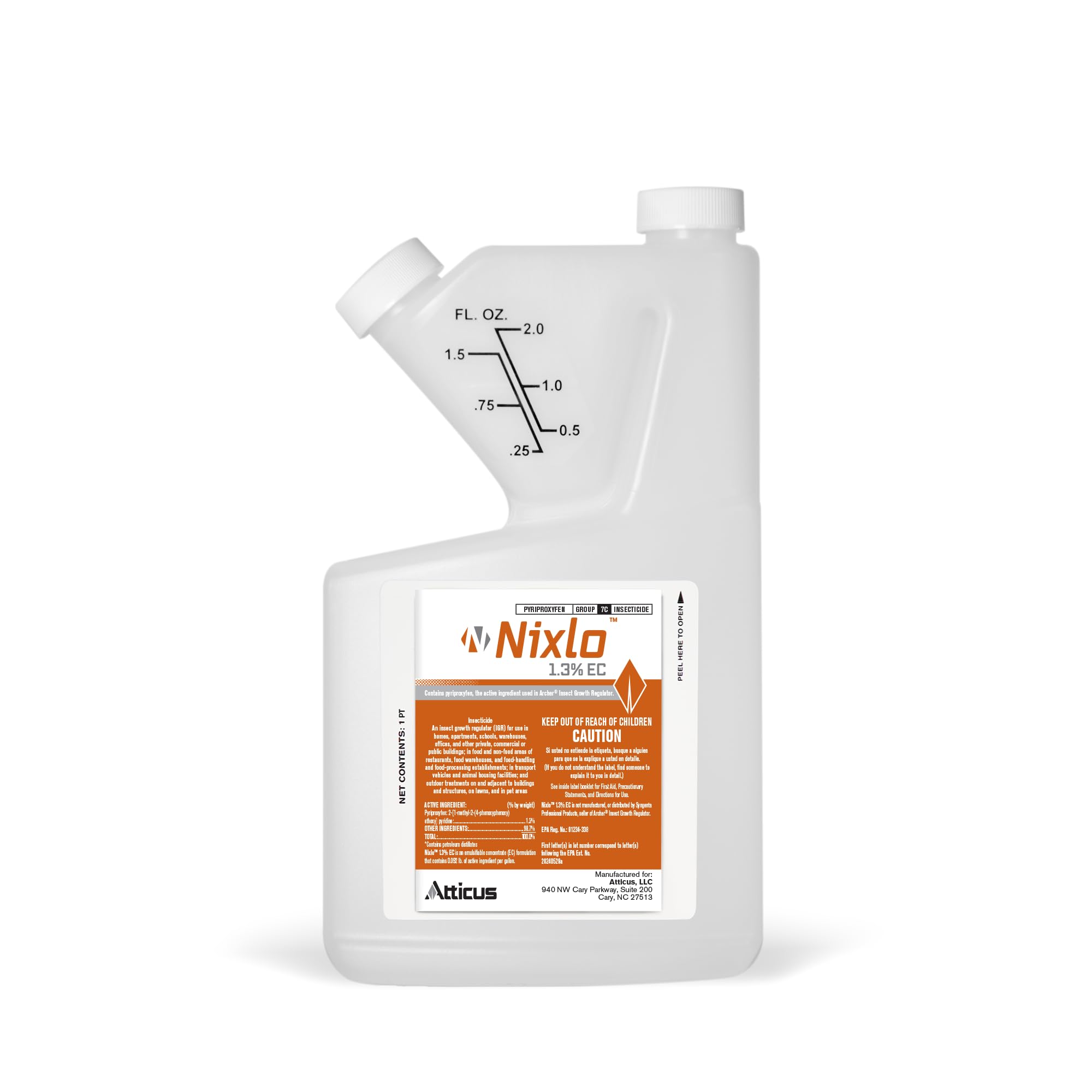 Amazon.com: Nixlo 1.3 EC Insecticide (16 oz) – Compare to Archer IGR ...