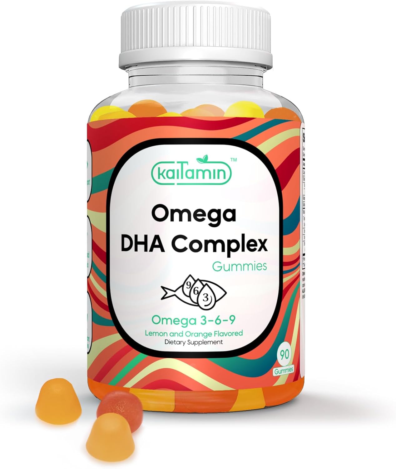 Amazon.com: Kaitamin Algae Omega DHA Complex Gummies |Omega 3, Omega 6 ...