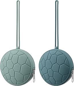 Amazon.com: Pacifier Holder Case Set, Baby Silicone Pacifier Holder ...