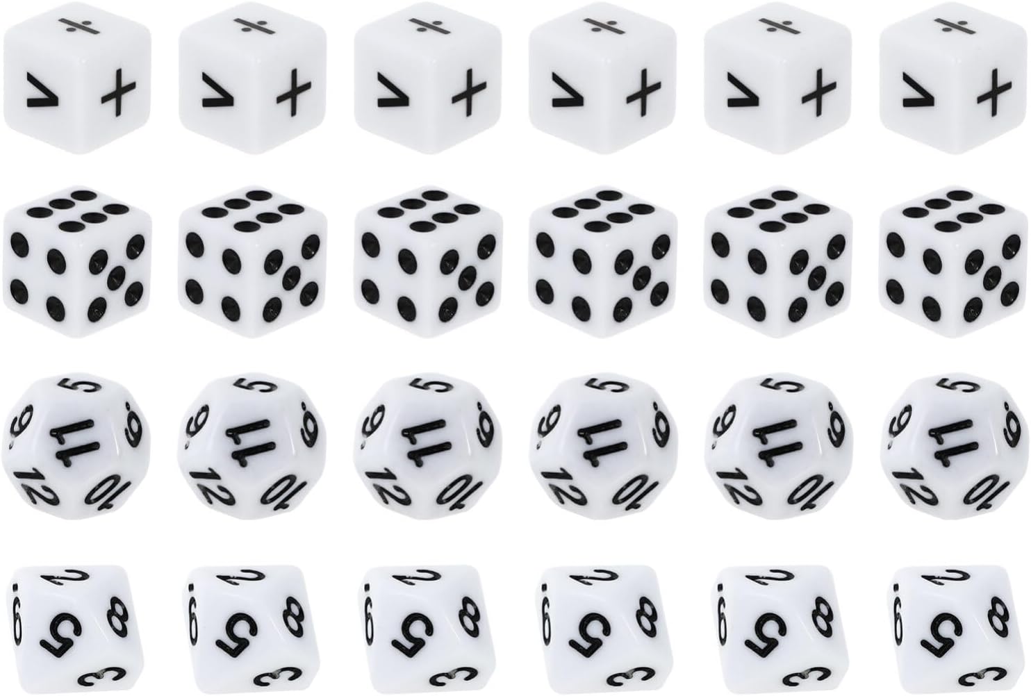 Amazon.com: Teaching Dice Set, Games for Kids 8-12, Include, Number ...