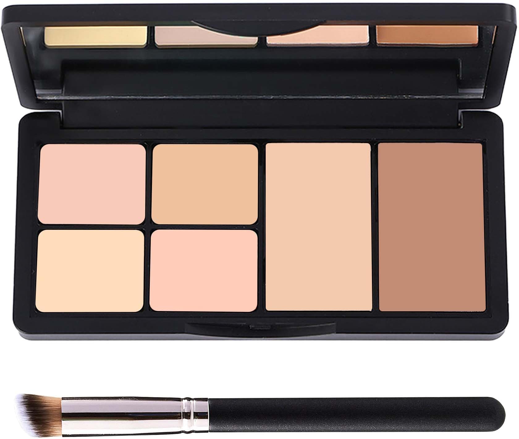 Amazon.com : 6 Colors Correcting Concealer Palette,Contouring ...