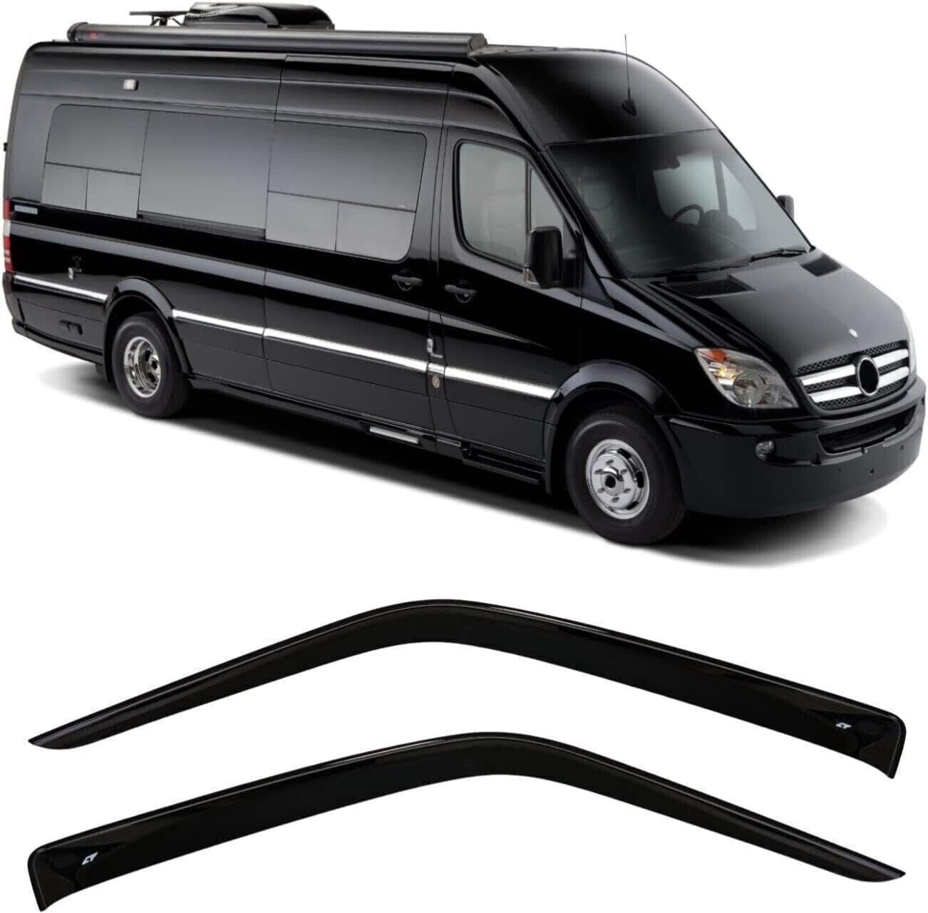 Amazon.com: YW AUTO Window Visor Deflectors Rain Guard Compatible with ...