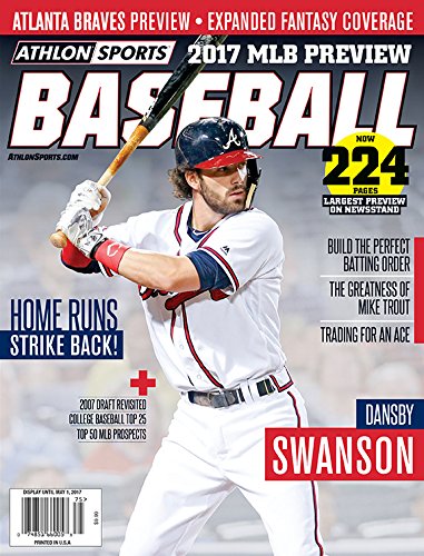 Athlon Sports 2017 MLB Preview Baseball Magazine Atlanta Braves: Athlon ...