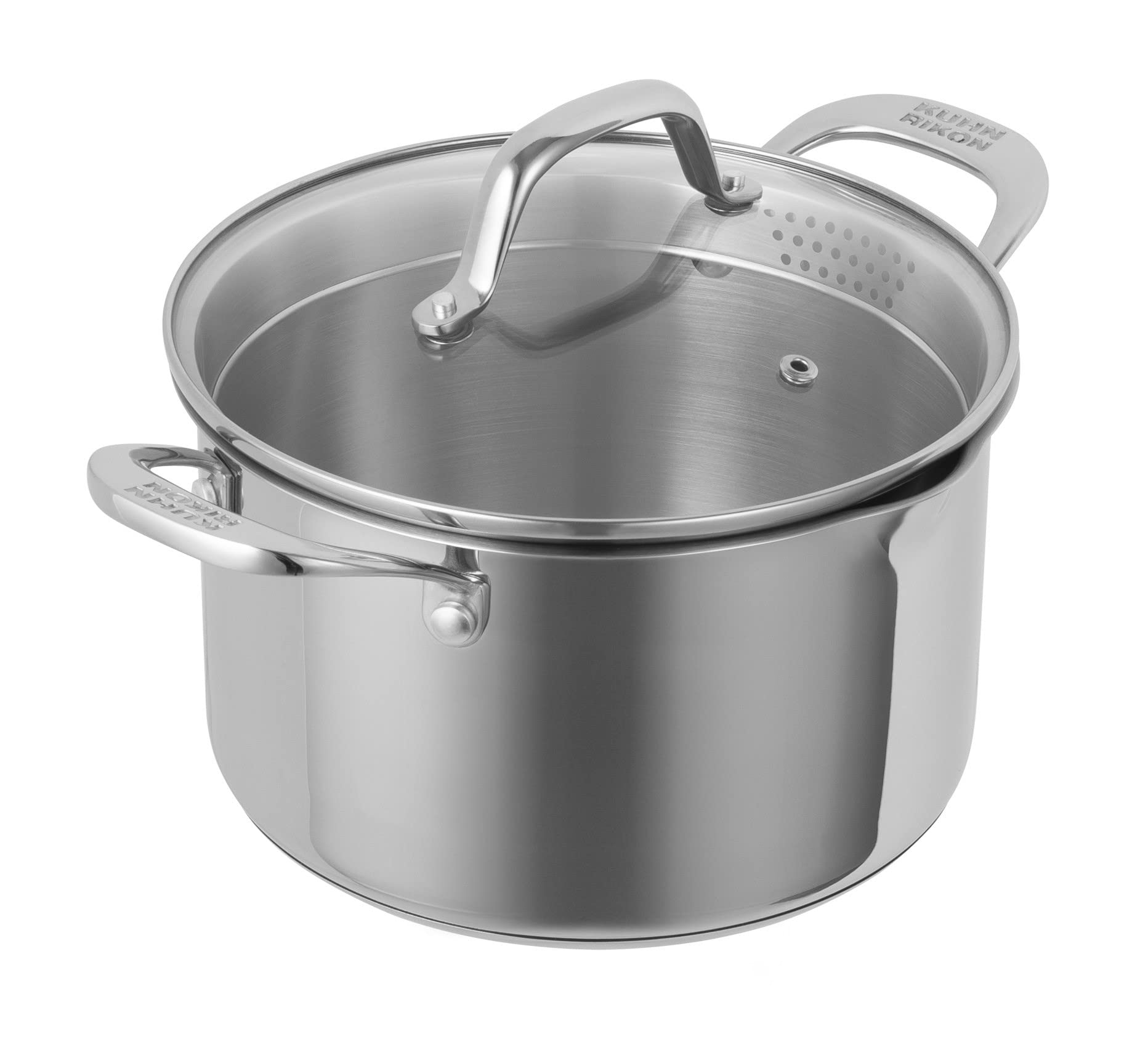 KUHN RIKON Allround Plus Cooking Pot 3.7 L Diameter 20 cm Stainless ...