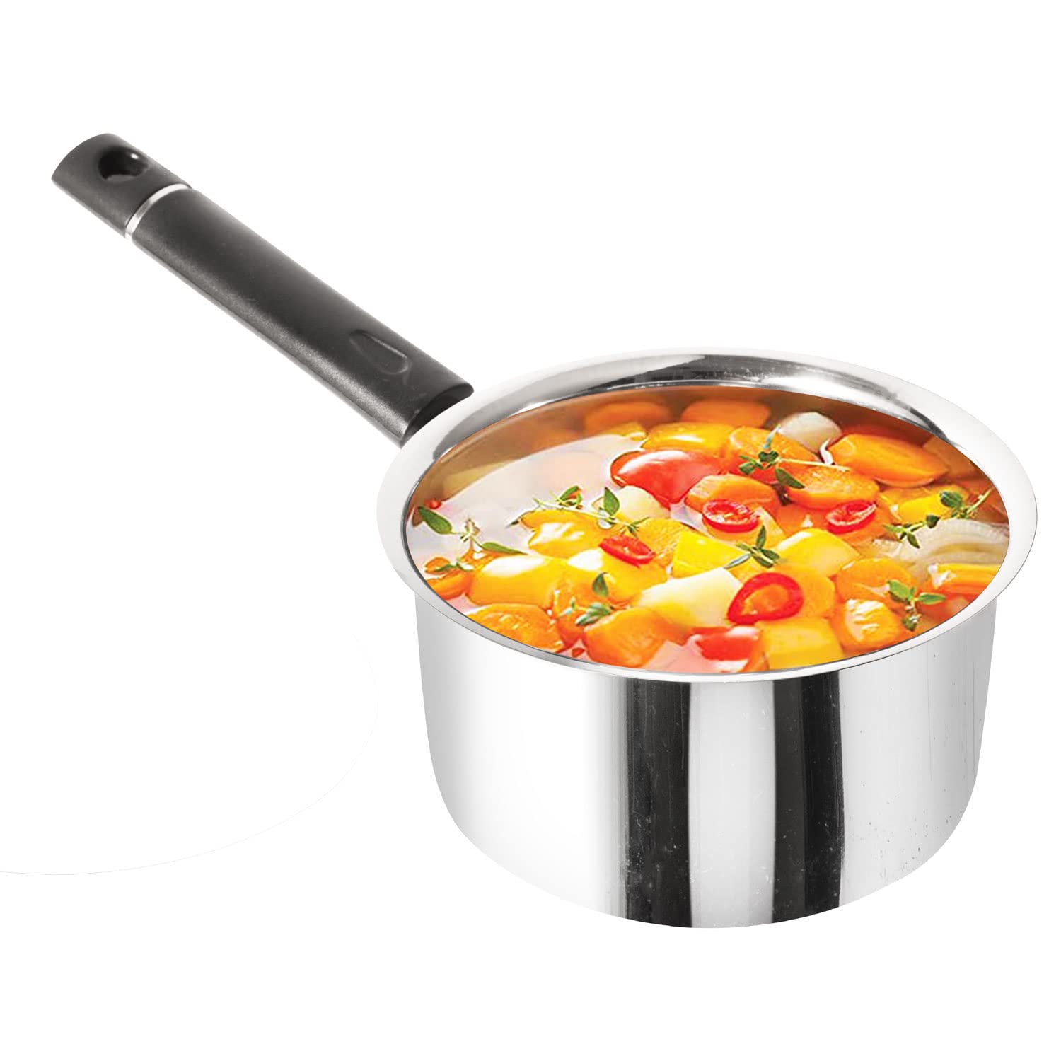 Buy Starlinks Stainless Steel Cookware Pan, Tea Pan Induction Base Milk ...