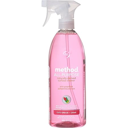 Amazon.com: Method All-Purpose Cleaner Spray, Pink Grapefruit, Plant ...