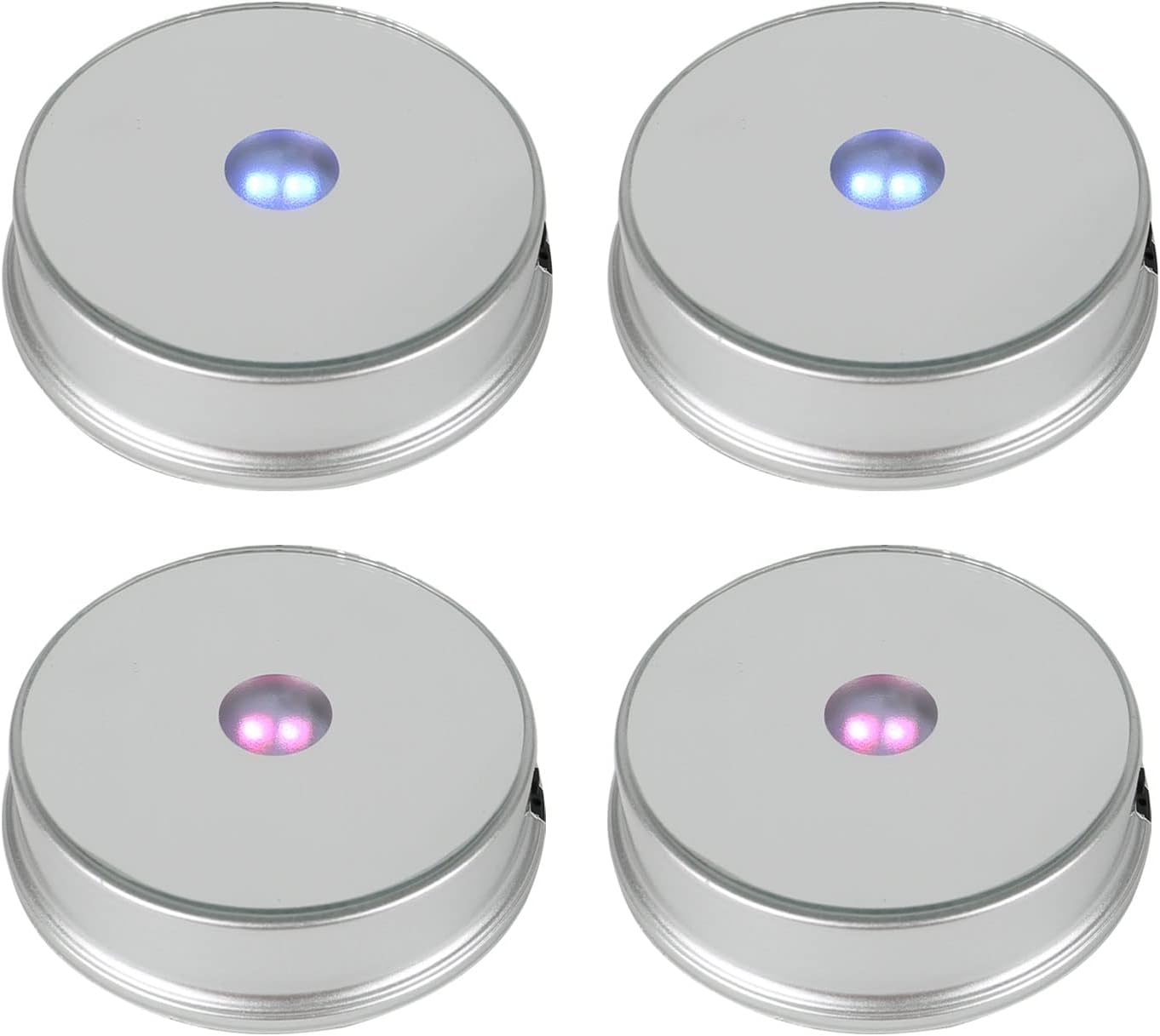 Colorful Led Light Display Base, Display Stand for Crystals Glass Art ...