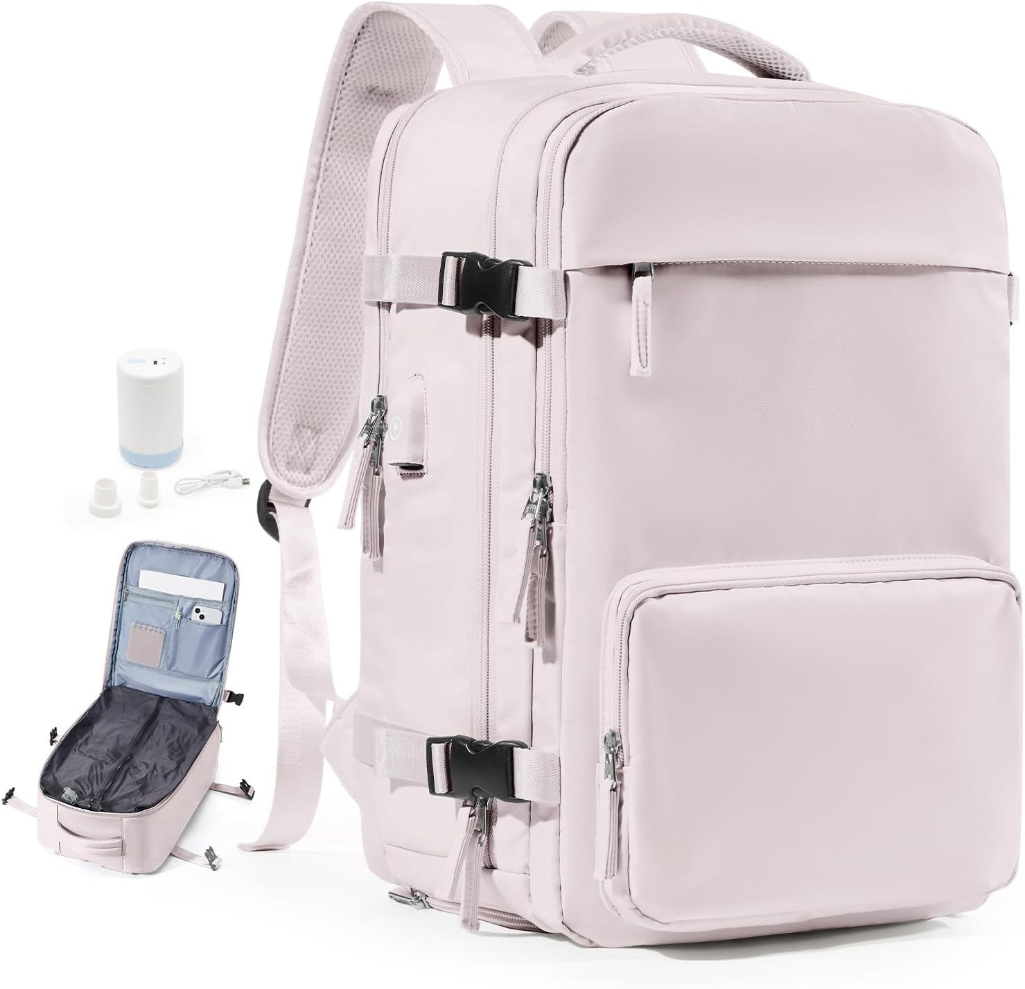 Amazon.com | wassdins Vacuum Backpack Travel Backpack with Compression ...