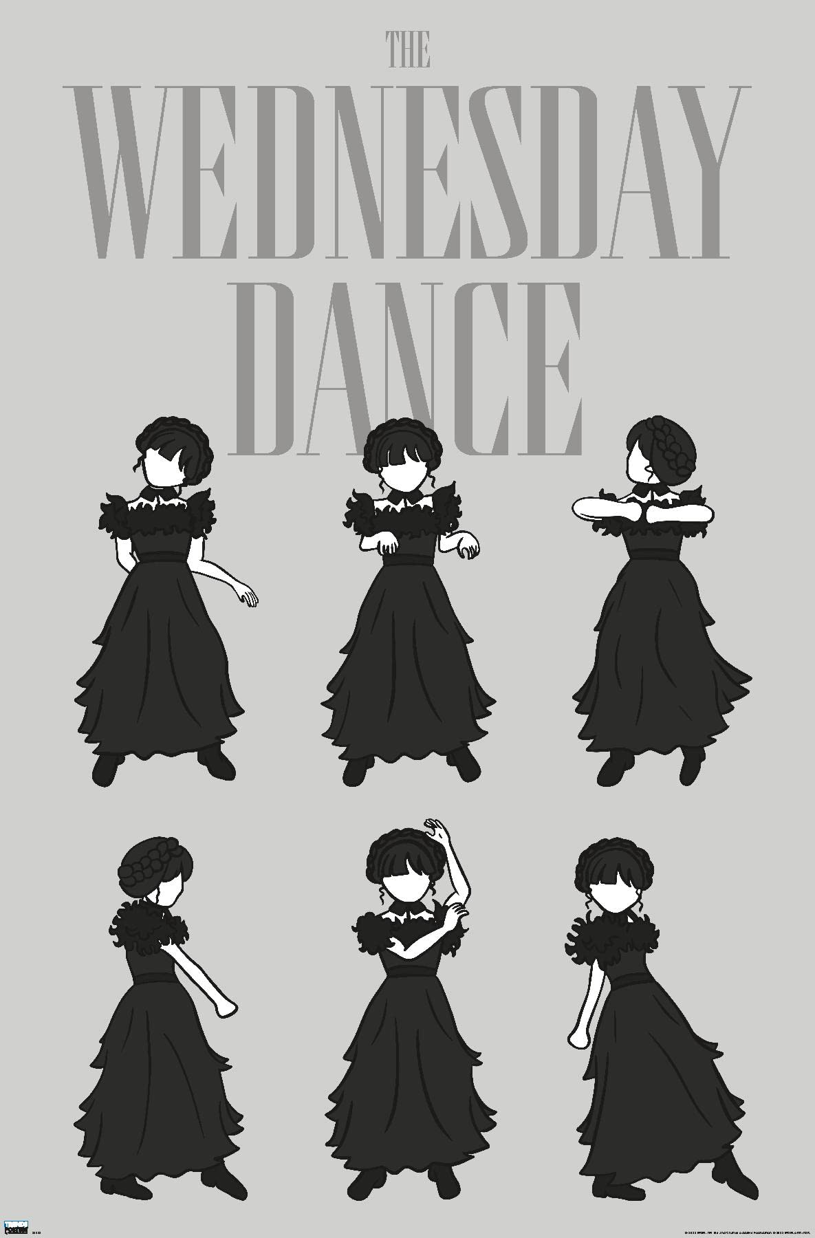 Amazon.com: Trends International Wednesday - The Wednesday Dance Wall ...