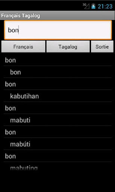 French Tagalog Dictionary - App on Amazon Appstore