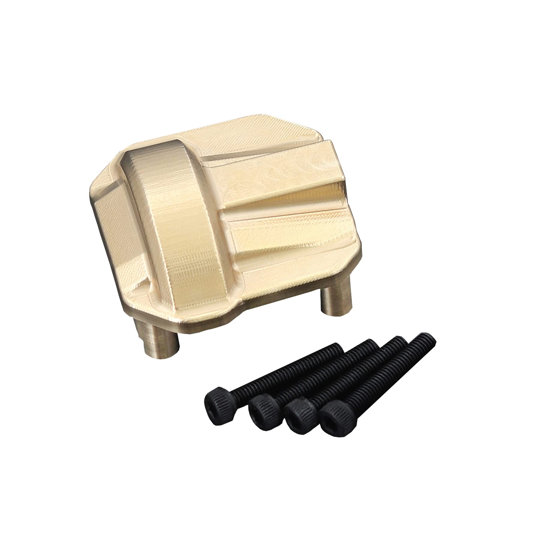 Amazon.com: SCX10 brass weights SCX10 II AR44 Axle Brass Counterweight ...