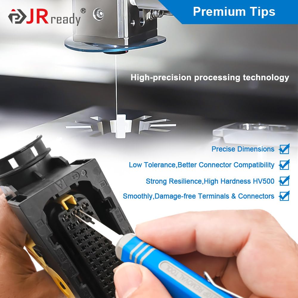 Snapklik.com : ST5353 2Pcs Wire Terminal Removal Tool Kit 2mm Pin ...