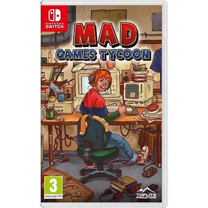 Amazon.com: Nintendo Mad Games Tycoon - For Nintendo Switch (EU Version ...