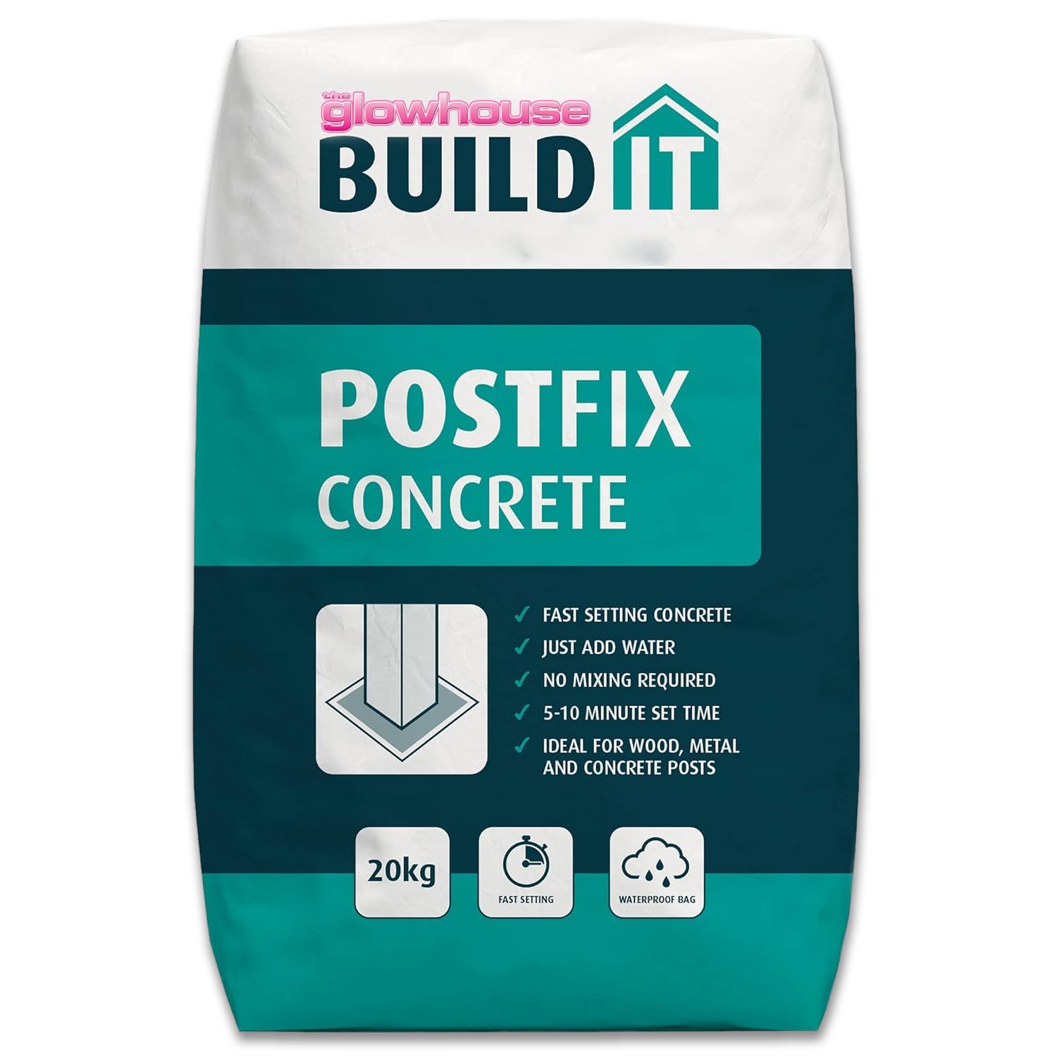 The Glowhouse Postfix Concrete Fast Setting Strong Hold. Perfect for ...
