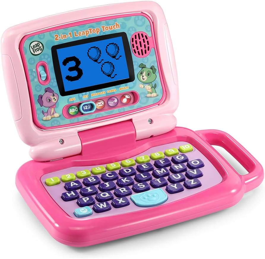 LeapFrog Clic The ABC 123 Laptop - Educational Kid Laptop - 615103 ...