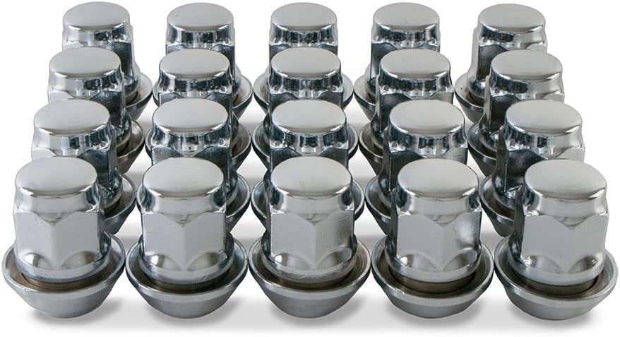 20 x Chrome Wheel Nuts for Genuine Ford Focus ST Alloy Wheels Part No ...
