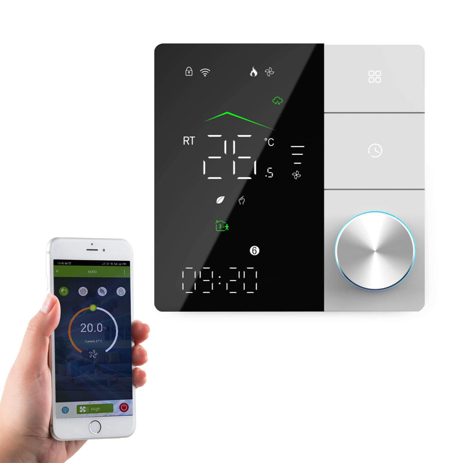 Iphone Controlled Thermostat Ecobee App Controlled HVAC Smart Home