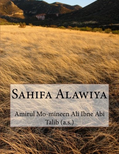 Sahifa Alawiya : Abi Talib (a.s.), Amirul Mo-mineen Ali Ibne: Amazon.es ...