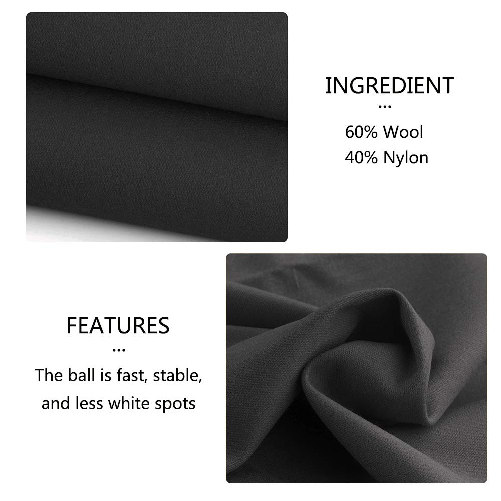 Snapklik.com : Worsted Blend Billiard Cloth Pool Table Felt Fast Speed ...