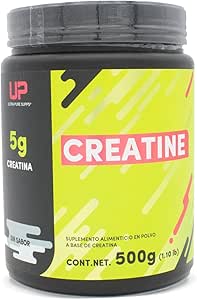 Ultra Pure supps Creatina 500 G 100 Servicios sin sabor : Amazon.com.mx ...