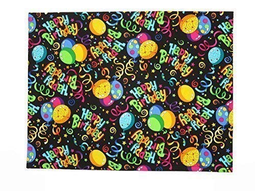 Amazon.com: Happy Birthday Cloth Placemats, Set of 2 : Home & Kitchen