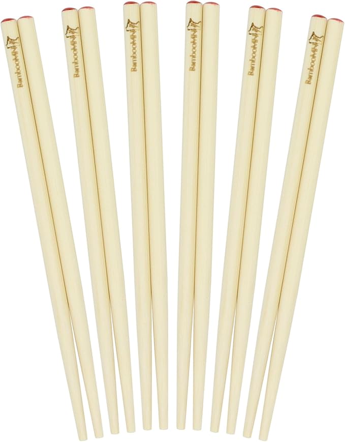 Amazon.com: BambooMN Premium 5.9" - Mini Bamboo Chopsticks, Pocket ...