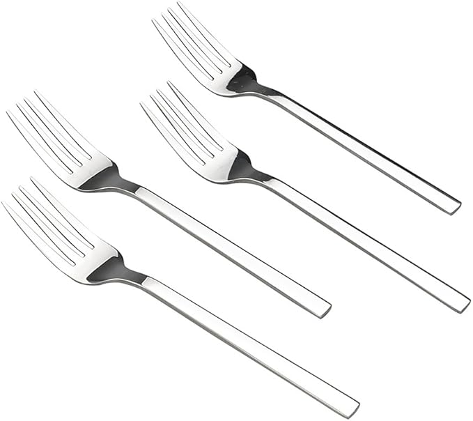 Amazon.com: Doryh 12-Piece Stainless Steel Dessert Forks Set : Home ...