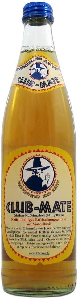 Club Maté Boisson pétillante club maté - La bouteille de 50cl : Amazon ...