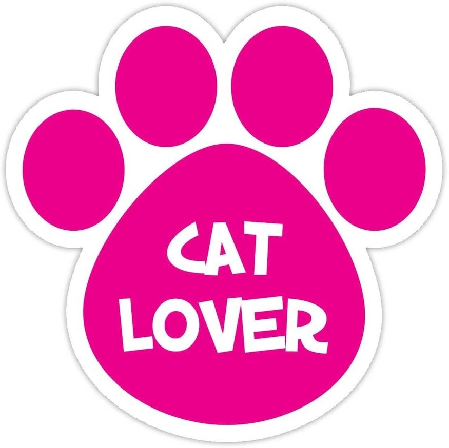 Amazon.com: (5 Stickers Combo Deal) Cat Lover Sticker Bumper Sticker ...