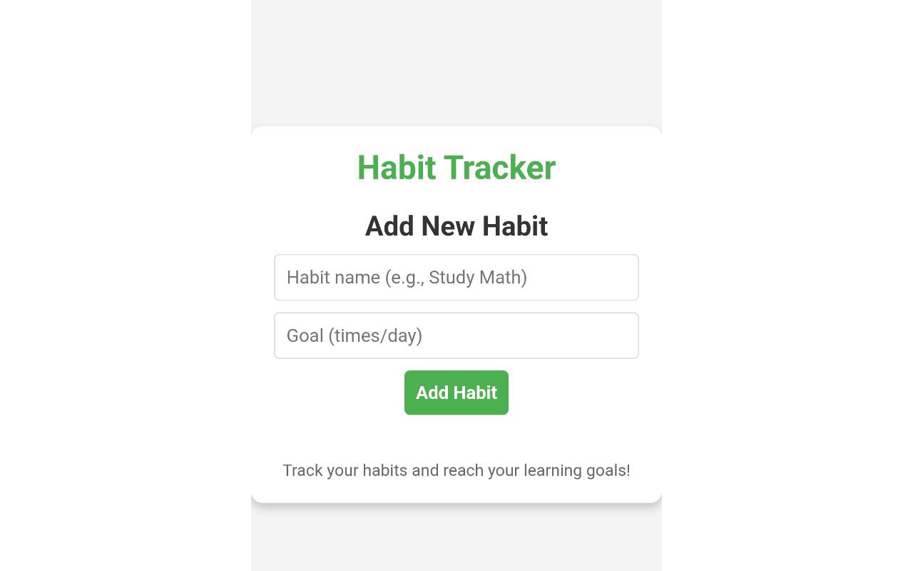 App Learning Habit Tracker - App on Amazon Appstore