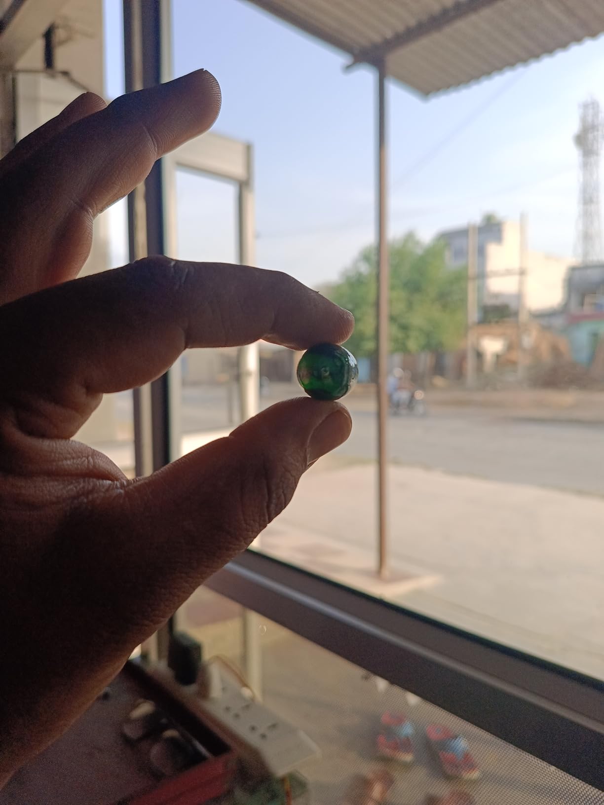 R.S kanche goli Marble goli (Glass Balls) Black Colour with Brightness ...