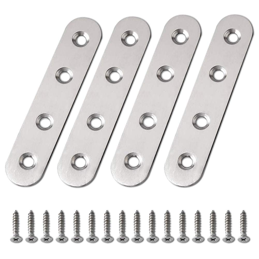 OBELON Heavy Duty Straight Bracket 96x20x3mm Mending Flat Plate ...