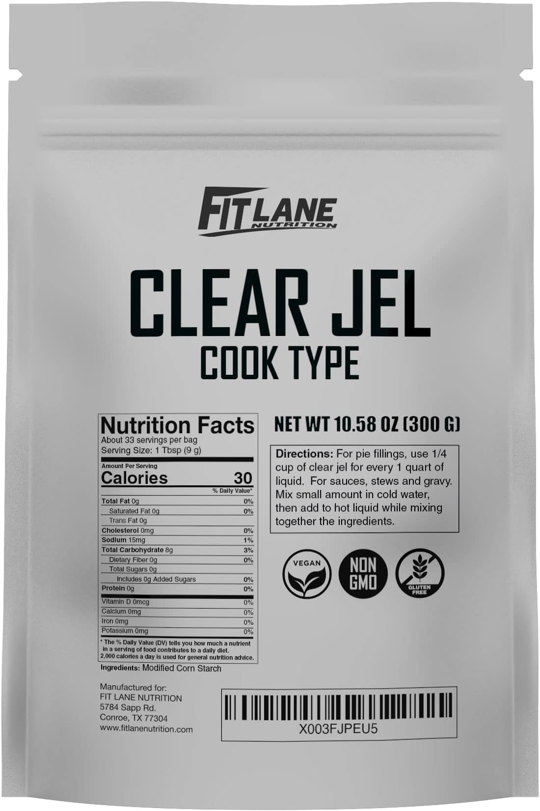 Amazon.com: Clear Jel Canning Starch - Cook Type - 1.25 Lb Container ...
