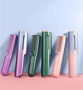Amazon.com : Cordless Portable hot Comb. Iron Teeth Rechargeable Mini ...