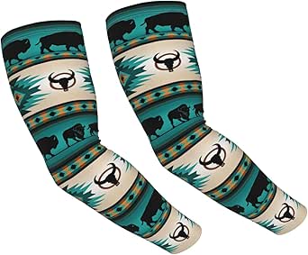 Amazon.com: HDAODNM Native American Shooter Sleeves Gardening Indians ...