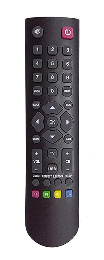 Buy Remotex Compitable Remote Control For Tcl Led/Lcd/Tv - Black Online ...