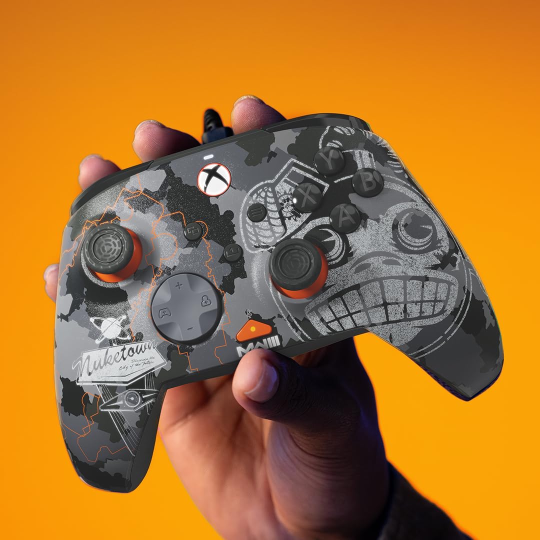 PDP REMATCH GLOW Wired Xbox Controller, Licensed by Microsoft for Xbox ...