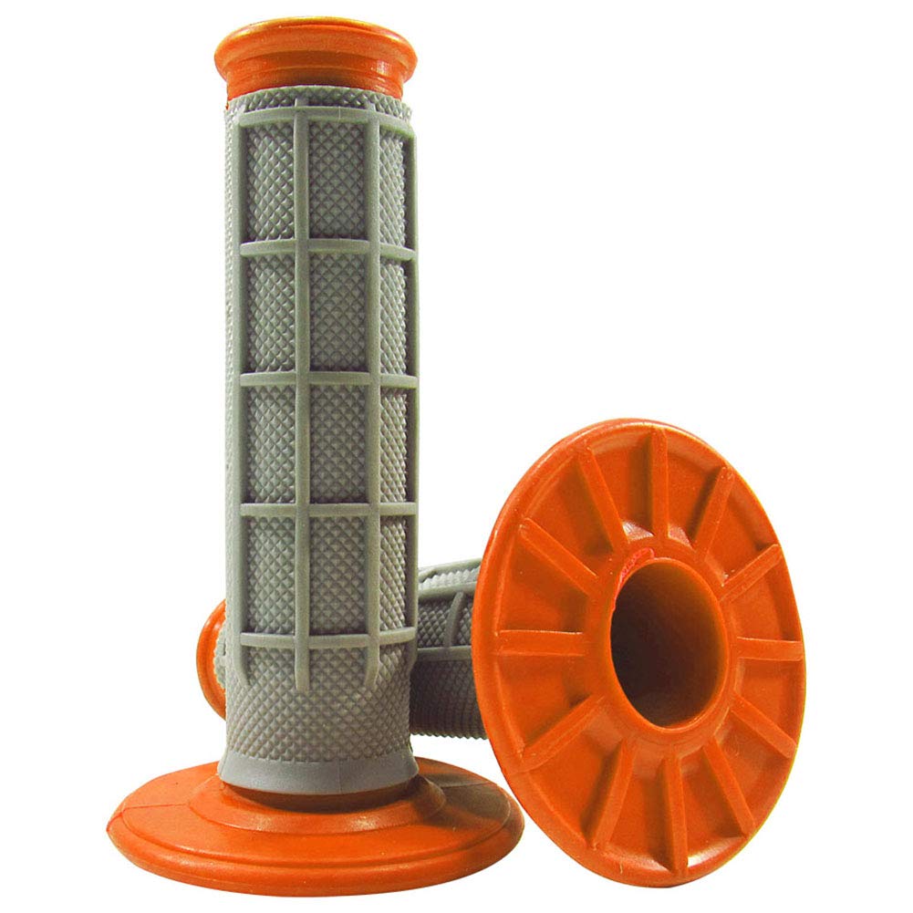 Amazon.com: Outlaw Racing Dual Compound Motorcycle Hand Grips| Half ...