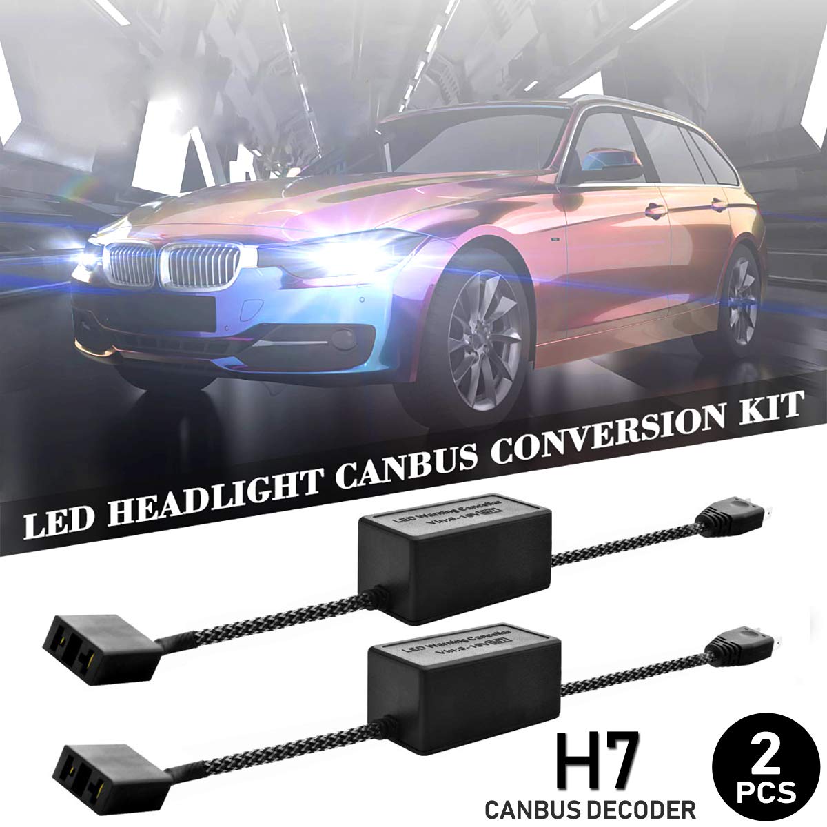 H4 H7 Led Anti Flicker Capacitor Error Code Computer Warning ...