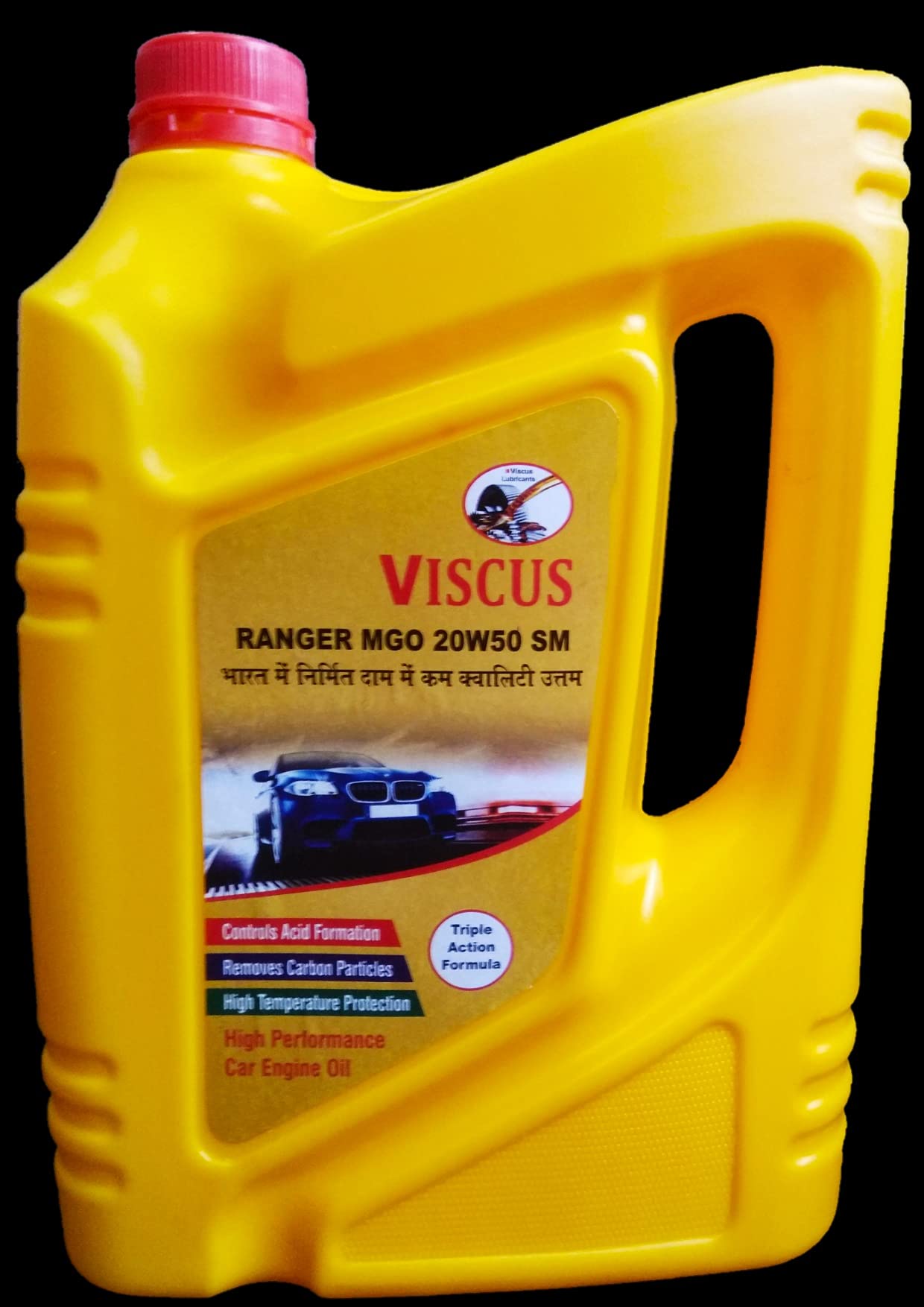 Buy Viscus Petrol Engine Oil for Cars Ranger MGO SAE 20W50 API SM (5 L ...