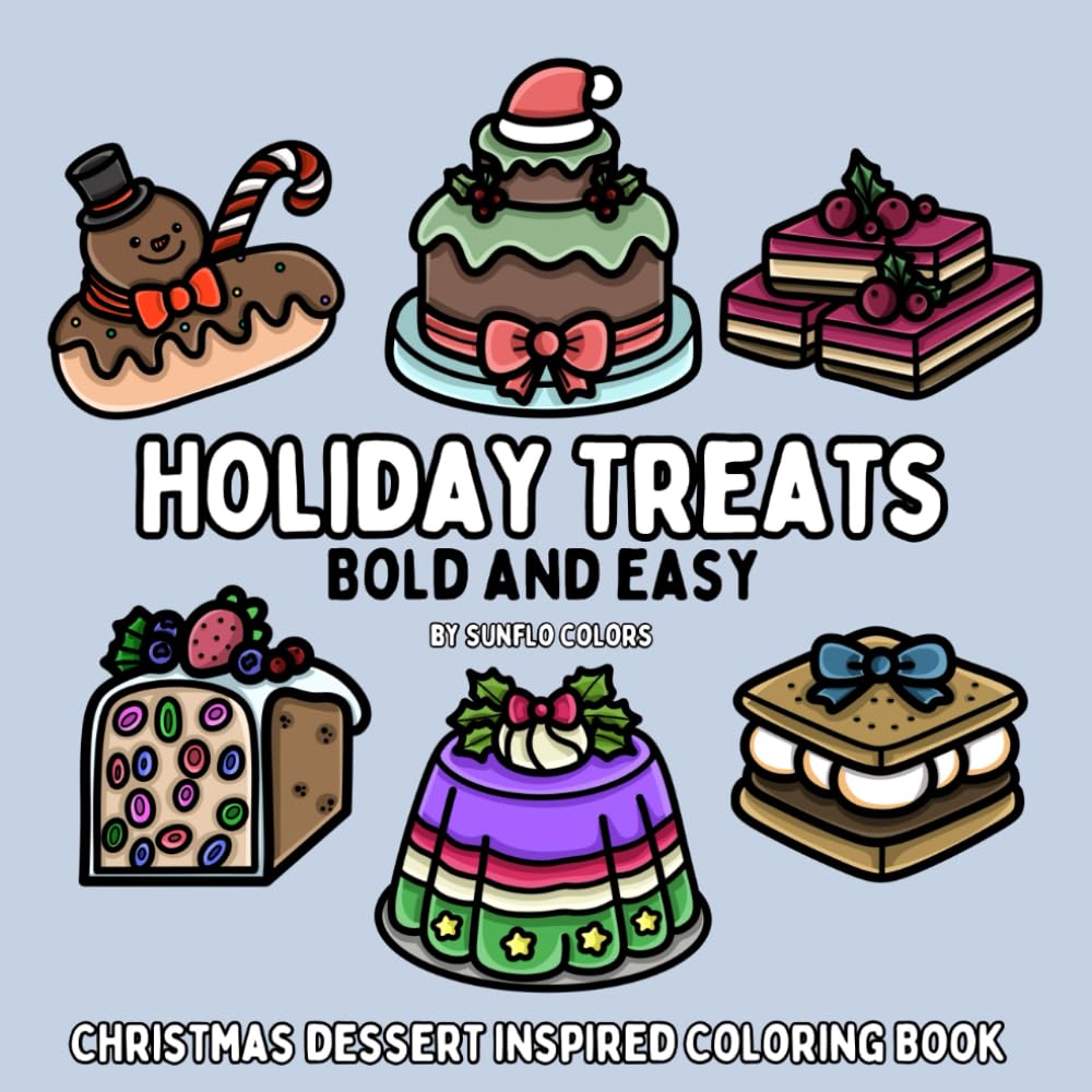 Amazon.com: Holiday Treats: Christmas Dessert Inspired Bold and Easy ...