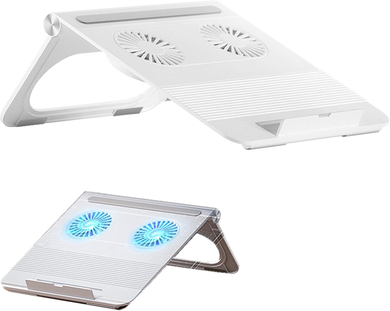 Laptop Cooler Stand, Ergonomic Slim Laptop Cooler Stand, Silent Cooling ...