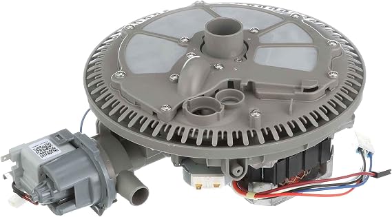 Amazon.com: Samsung DD82-01353A Dishwasher Sump + Motor Assembly ...