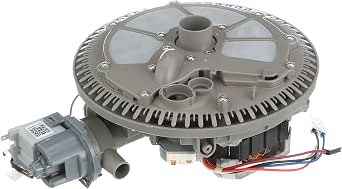 Amazon.com: Samsung DD82-01353A Dishwasher Sump + Motor Assembly ...