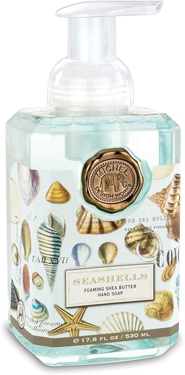 Amazon.com: Michel Design Works Foaming Hand Soap, Seashells : Beauty ...