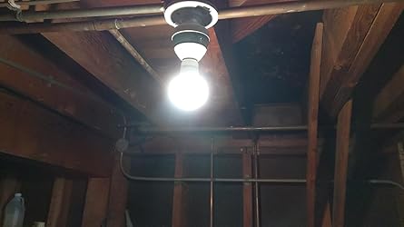 First Alert PIR725 Motion Sensing Motion Activated Light Socket , White ...