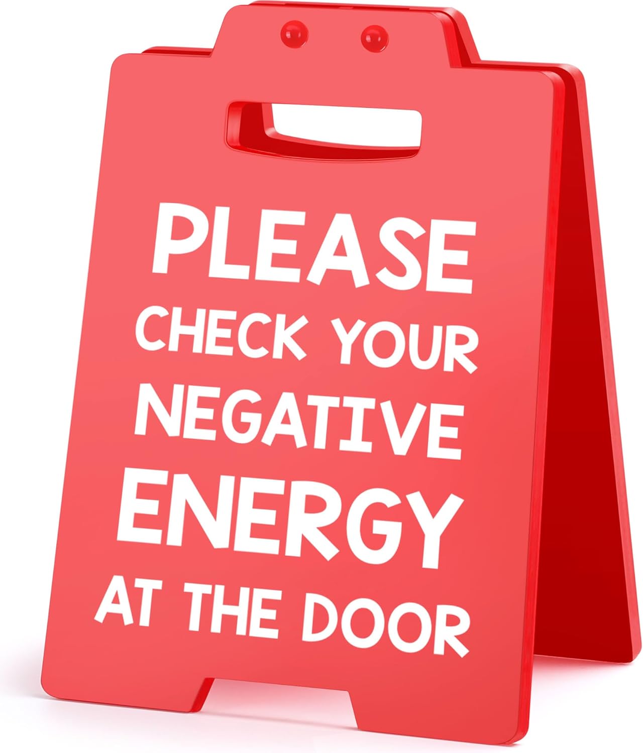 Amazon.com: Funny Positive Energy Sign Check Your Negative Energy at ...